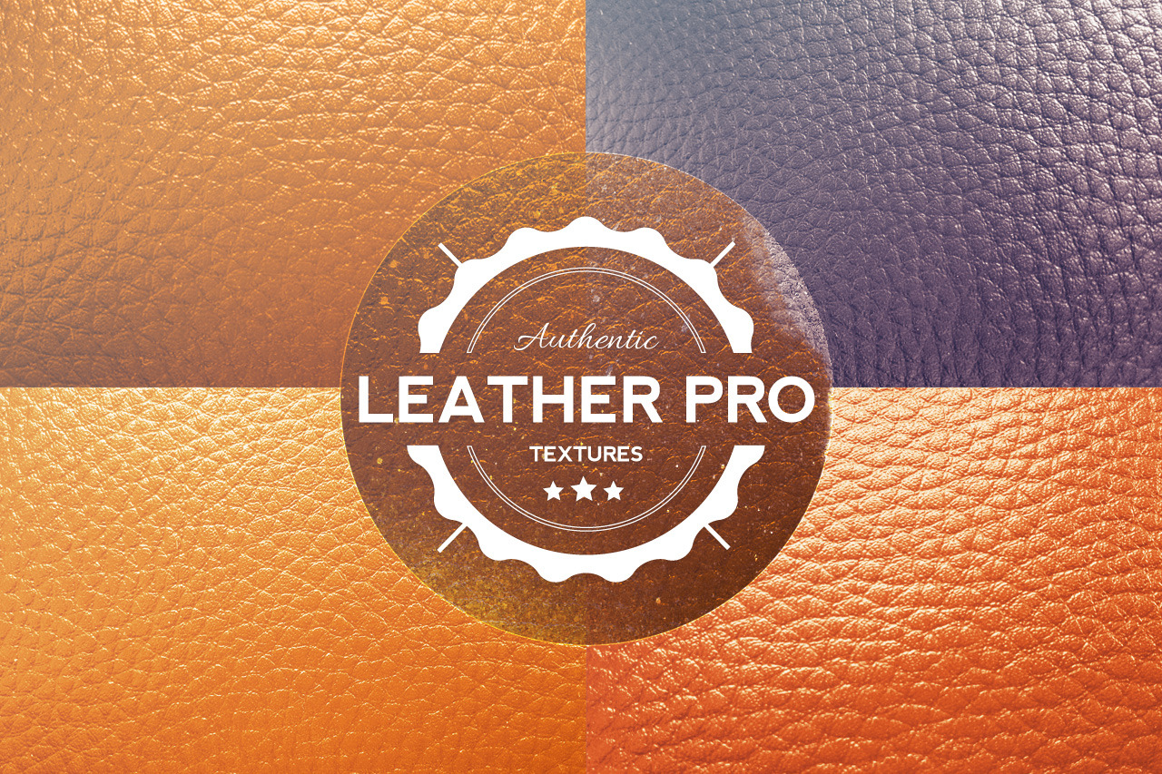 20 Leather Pro Textures, a Texture Graphic by Layerform Design Co.