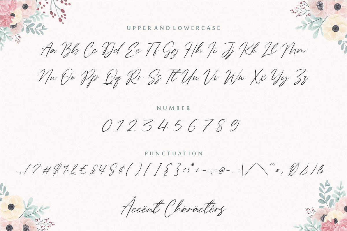 Gardenisa - Modern Calligraphy Font | Creative Market
