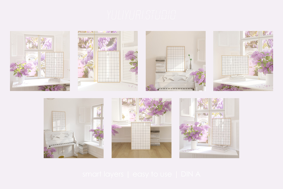 MAY | Spring Frame Mockups, a Household Mockup by yuliyuri.studio