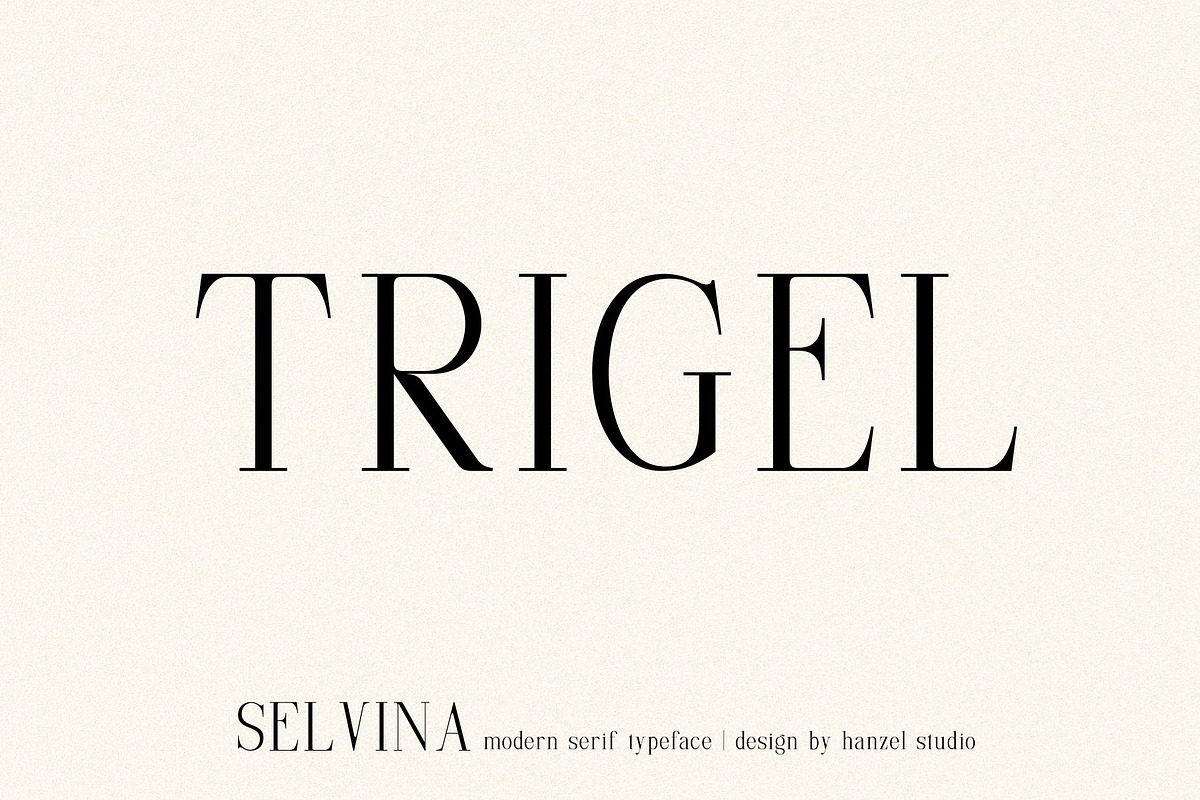 Selvina | a classic serif