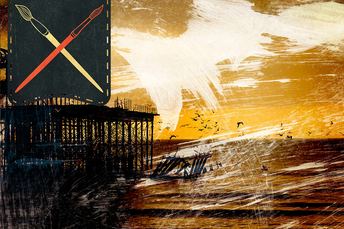 16 Handcrafted Grain Textures Pt. 04, a Texture Graphic by Creative ...