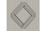 Optical illusion line art, a Background Graphic by OnBlast