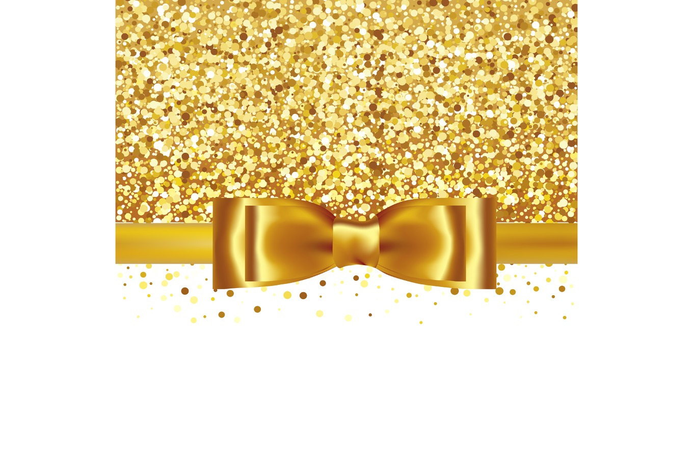 Shiny gold satin ribbon on white background, a Texture Graphic by Marinstri