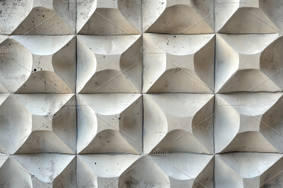 Seamless geometric pattern with 3D cubes in a grid, creating a textured ...