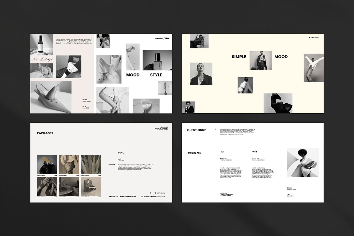 SARA | Portfolio Template, a Presentation Template by Studio Industry