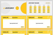 Jeopardy Google Slides, a Presentation Template by HiSlide.io