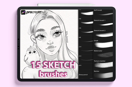 Inktober Procreate brushes | Brushes ~ Creative Market