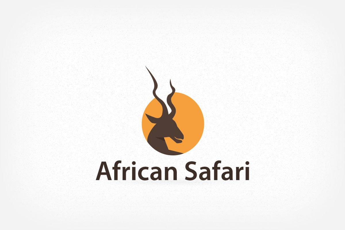 African Safari Logo, a Branding & Logo Template by Fida Khattak