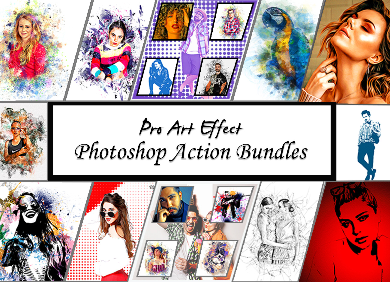 Pro Art Effect PS Action Bundles, an Action Add-On by Studio Retouch