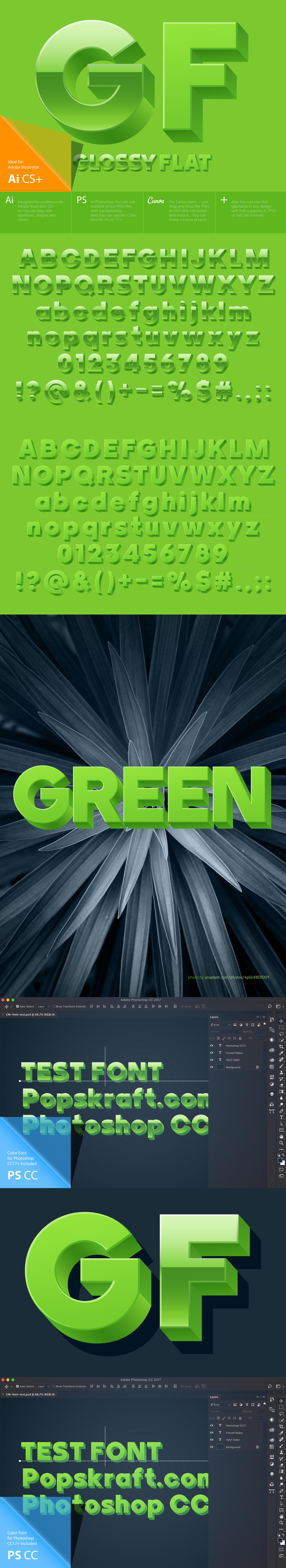 Vector alphabet of simple 3d letters, an Object Graphic by popskraft