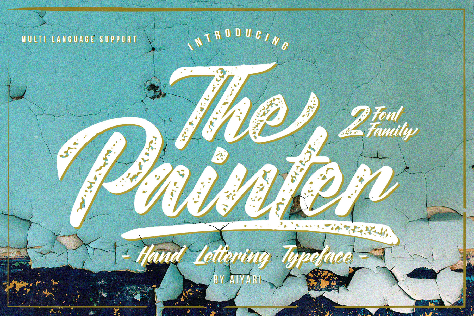 The Painter+ Extras, a Script Font by Aiyari