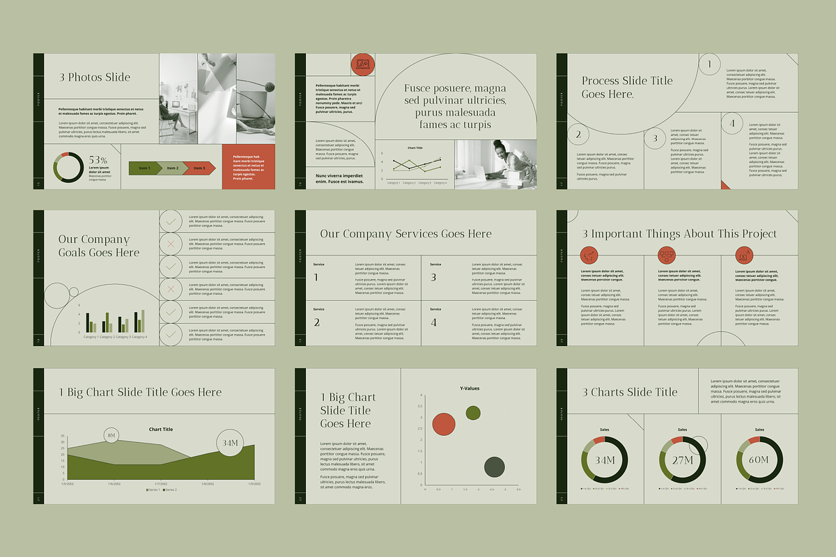 Aline PowerPoint Template, a Presentation Template by chio.design ...
