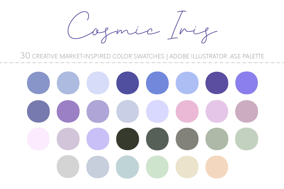 Illustrator Color Palette BUNDLE V1, a Palette Add-On by Jennadesigns