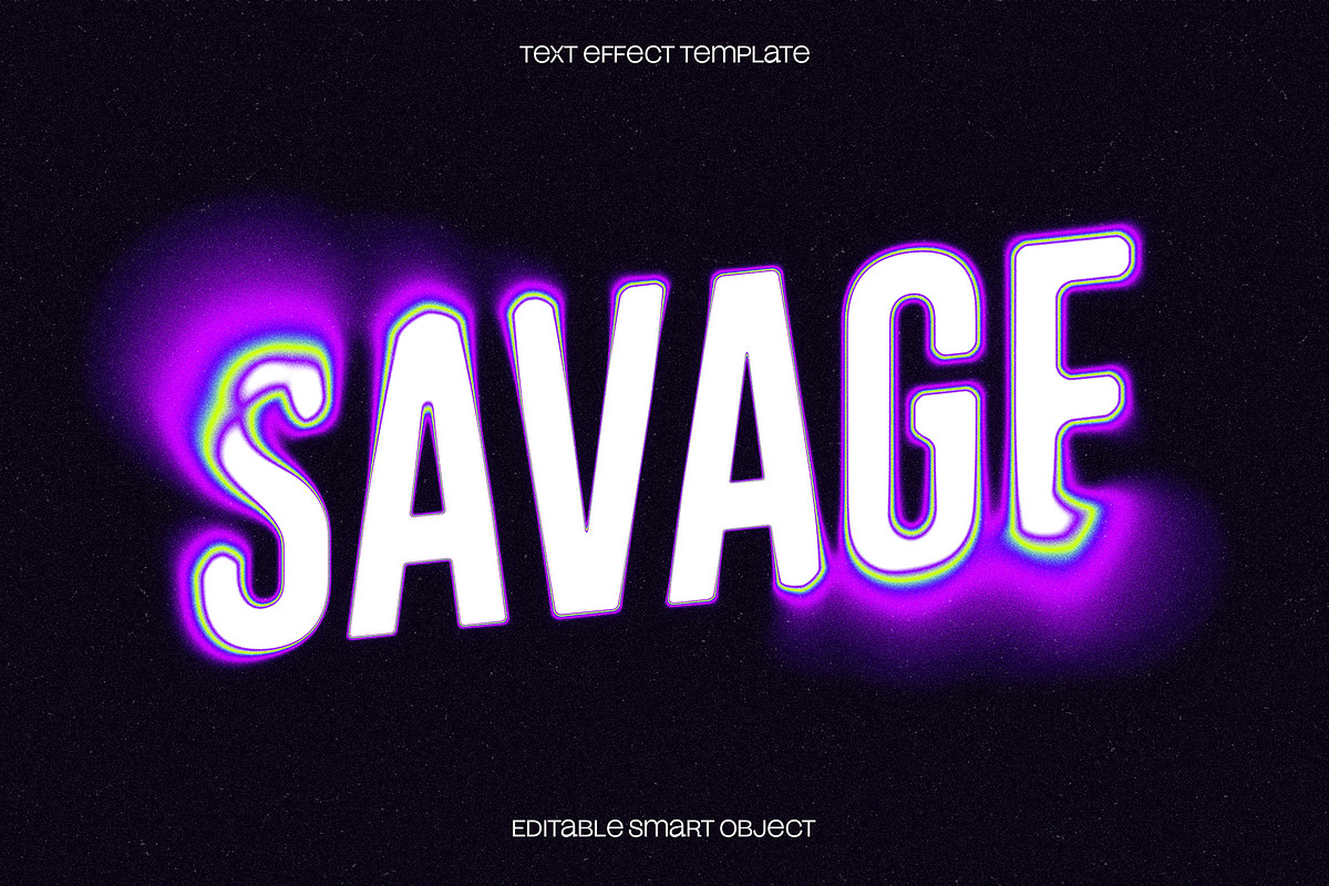 Gradient Blur Text Effect, a Layer Style Add-On by dokudokunomi