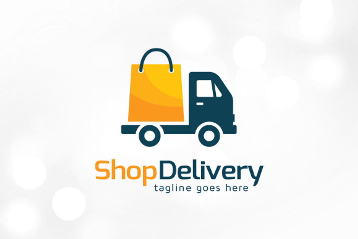 Shop Delivery Logo Template, a Branding & Logo Template by gunaonedesign