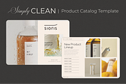 Product Catalog Template | SimplyCLEAN