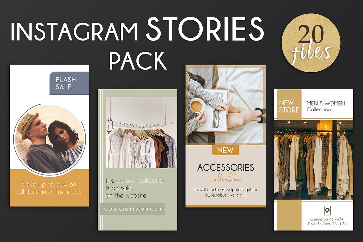 Instagram Stories Template, a Social Media Template by illycreative