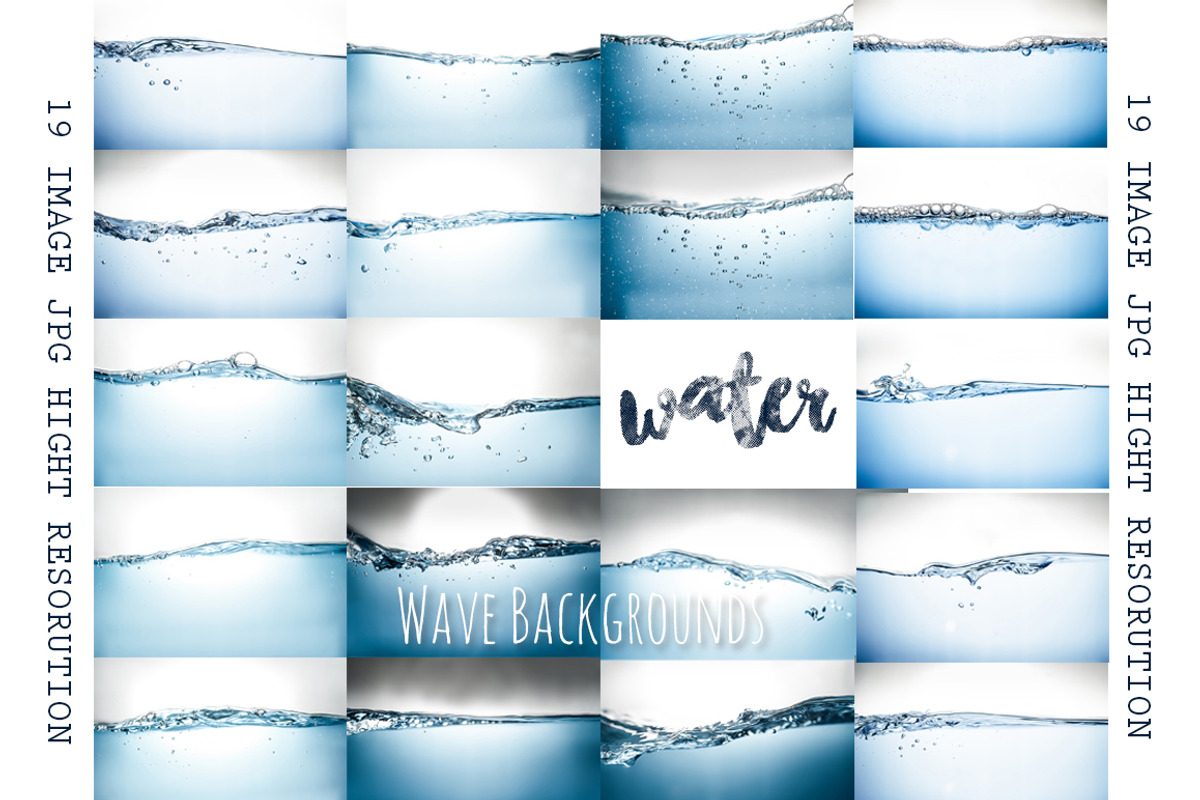 Water Wave Backgrounds, a Texture Graphic by pongsakornjun