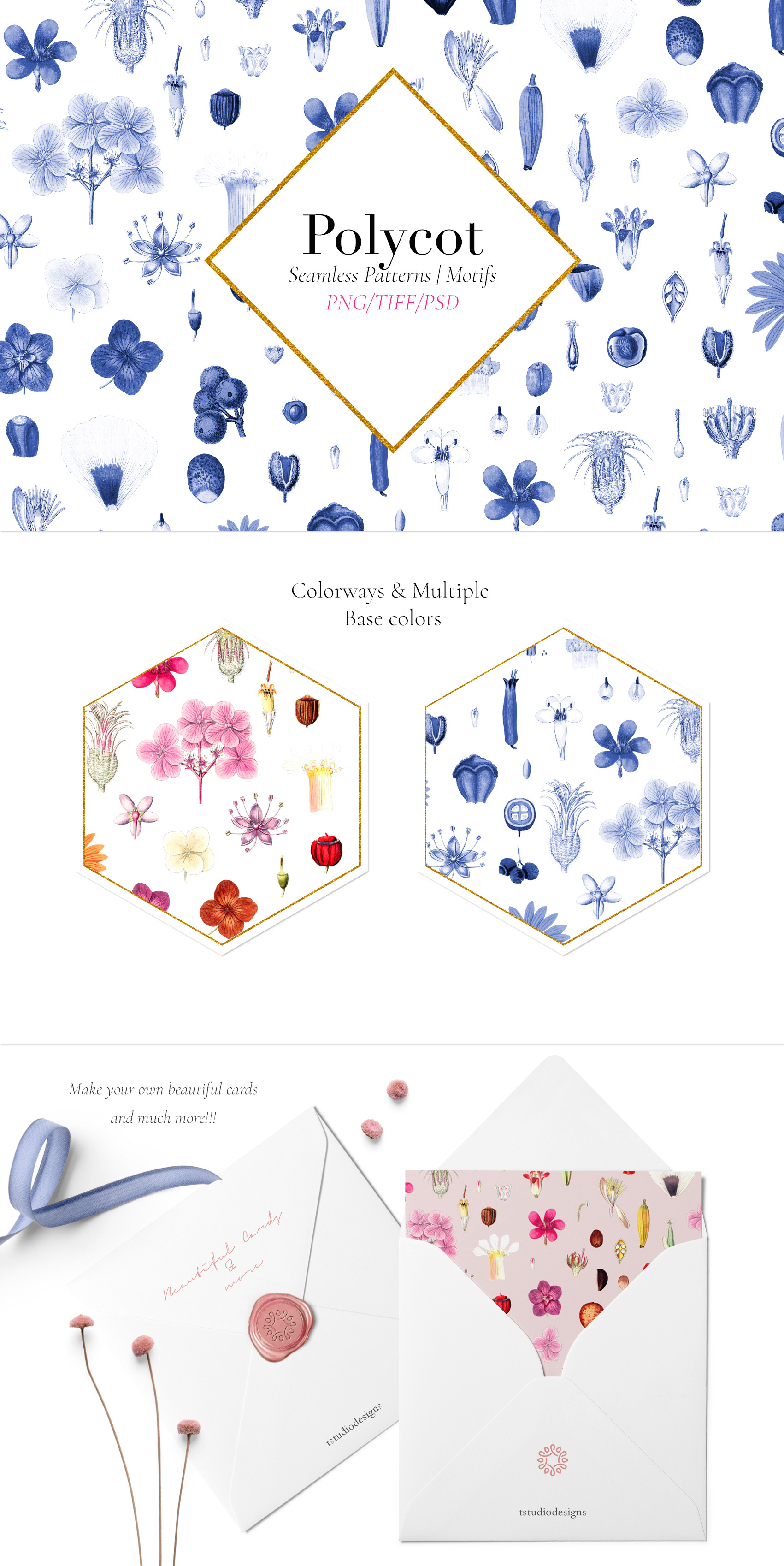 POLYCOT Exquisite collectibles!, a Pattern Graphic by TSTUDIO