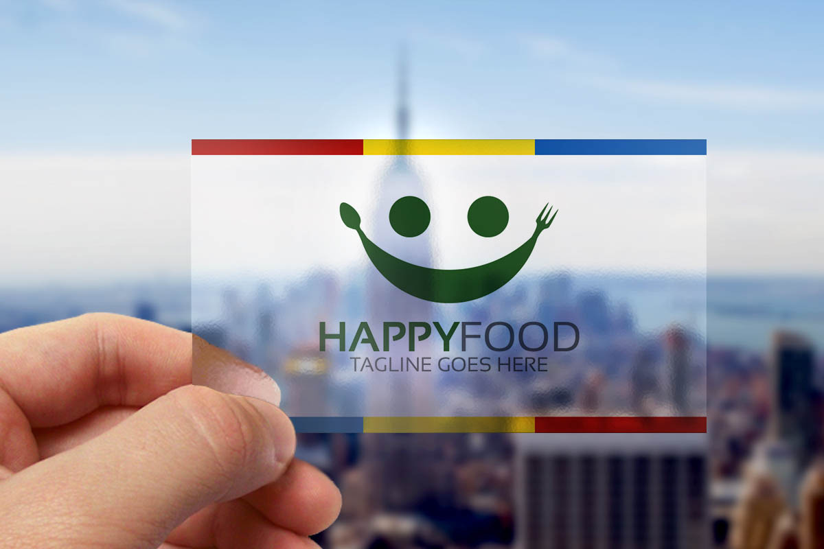 Happy Food Logo, a Branding & Logo Template by Josuf Media