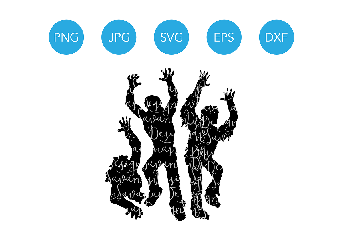 Zombie SVG, an Illustration by SavanasDesign