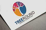Tree Round Logo, a Branding & Logo Template by Josuf Media
