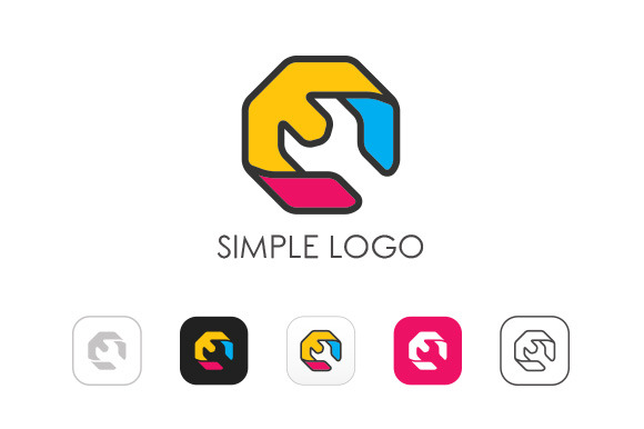 Minimal E Logo, a Branding & Logo Template by nospacestore