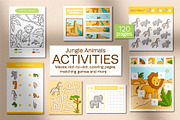 Jungle Animals Activities for kids, an Animal Illustration by ...