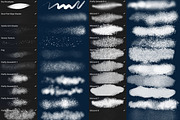 112 Winter Chill Procreate Brushes, a Brush Add-On by OlgaRom