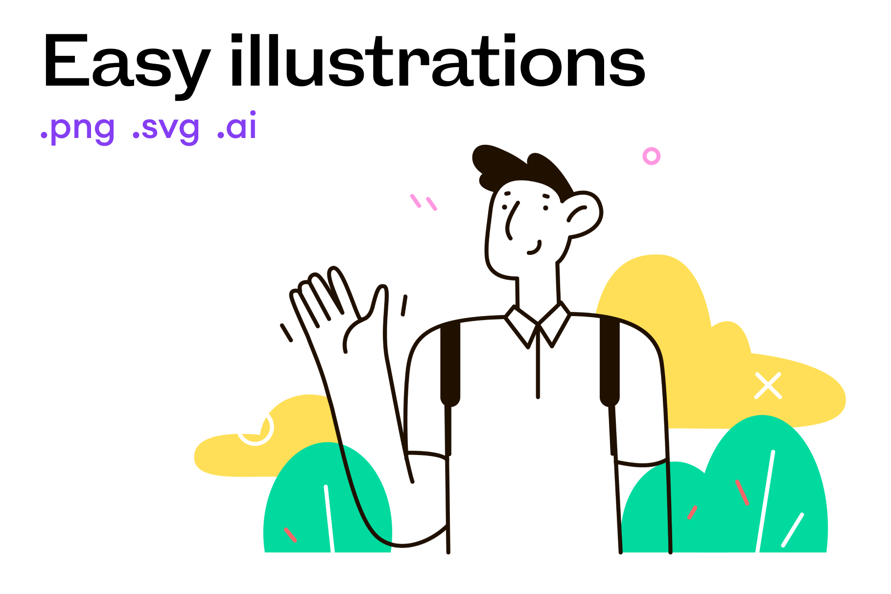 Easy Illustrations, a Templates & Theme by Craftwork
