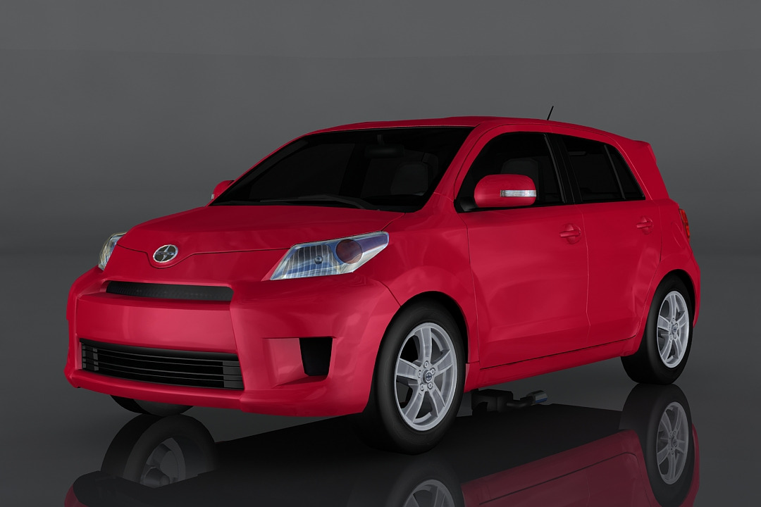 Scion xD, a Cars & Vehicle 3D Model by valtriiu | Creative Market