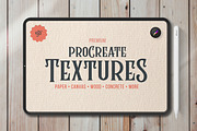 Premium Procreate Textures, a Brushes & More by Delightful Design