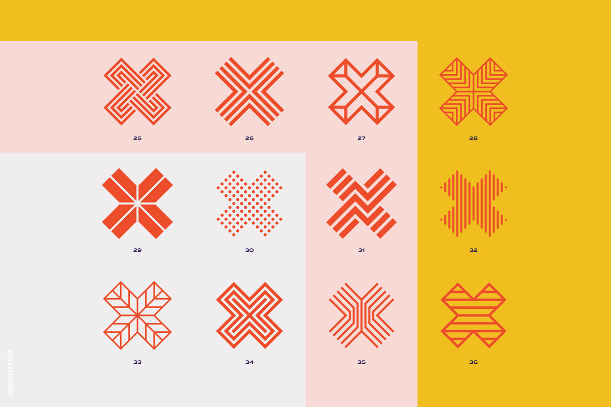 96 Geometric Shapes & Logo Marks vol.2