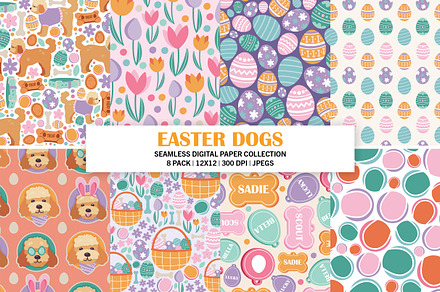 Easter Digital Paper | Graphic Patterns ~ Creative Market