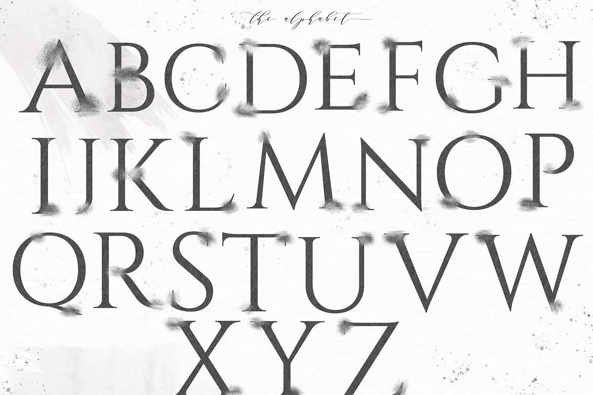 Alpine Forest - Elements & Alphabet, an Illustration by KA Designs