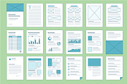Business A4 documentation templates, a Work Illustration by PureSolution