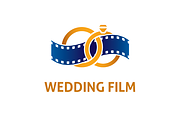 WeddingFilm_logo, a Branding & Logo Template by NiklancerShop