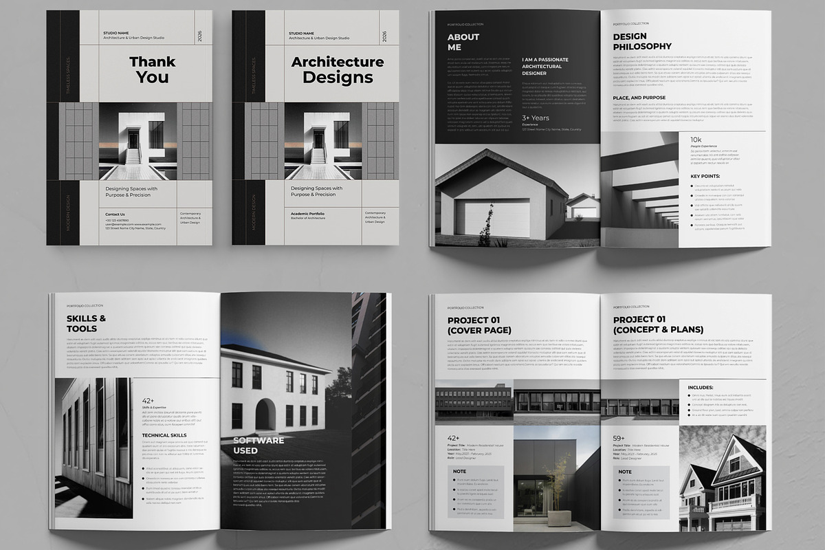 Architecture Portfolio Design