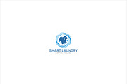 Smart Laundry Service Logo Template, a Branding & Logo Template by ...