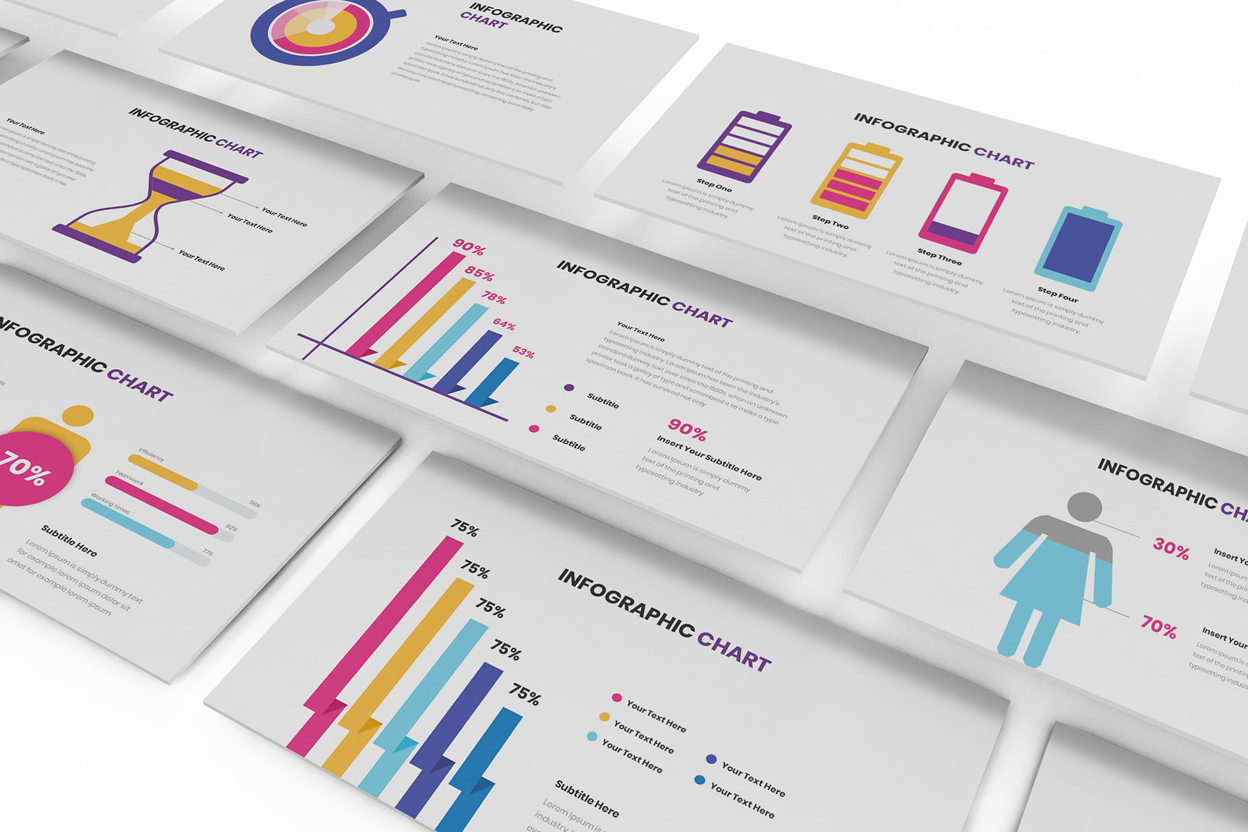 Chart Infographic Google Slides, a Presentation Template by Formatika ...