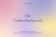 Pale Gradient Backgrounds PSD, an Object Graphic by Love Radiation Studio