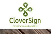 clover sign, a Branding & Logo Template by Mariyana