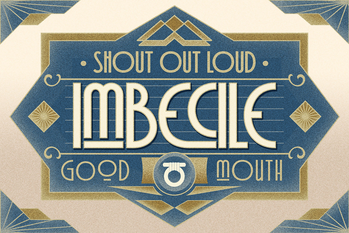 Decondol Art Deco Typeface, a Sans Serif Font by alit design