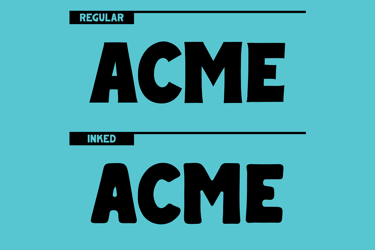 Acme Hand Font