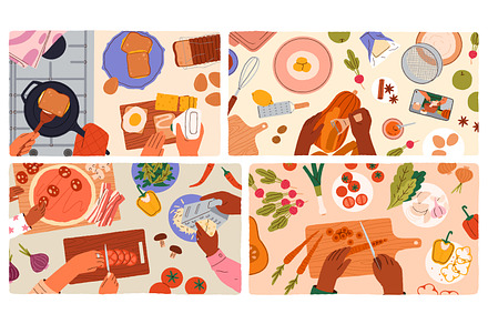Cooking clipart | Food Illustrations ~ Creative Market
