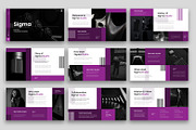 Sigma - Business PowerPoint Template, a Presentation Template by ...