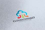 Cloud Connect Logo, a Branding & Logo Template by essegraphic