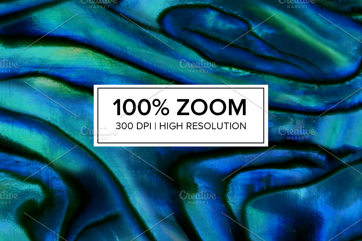 Iridescent Abalone Repeat Pattern