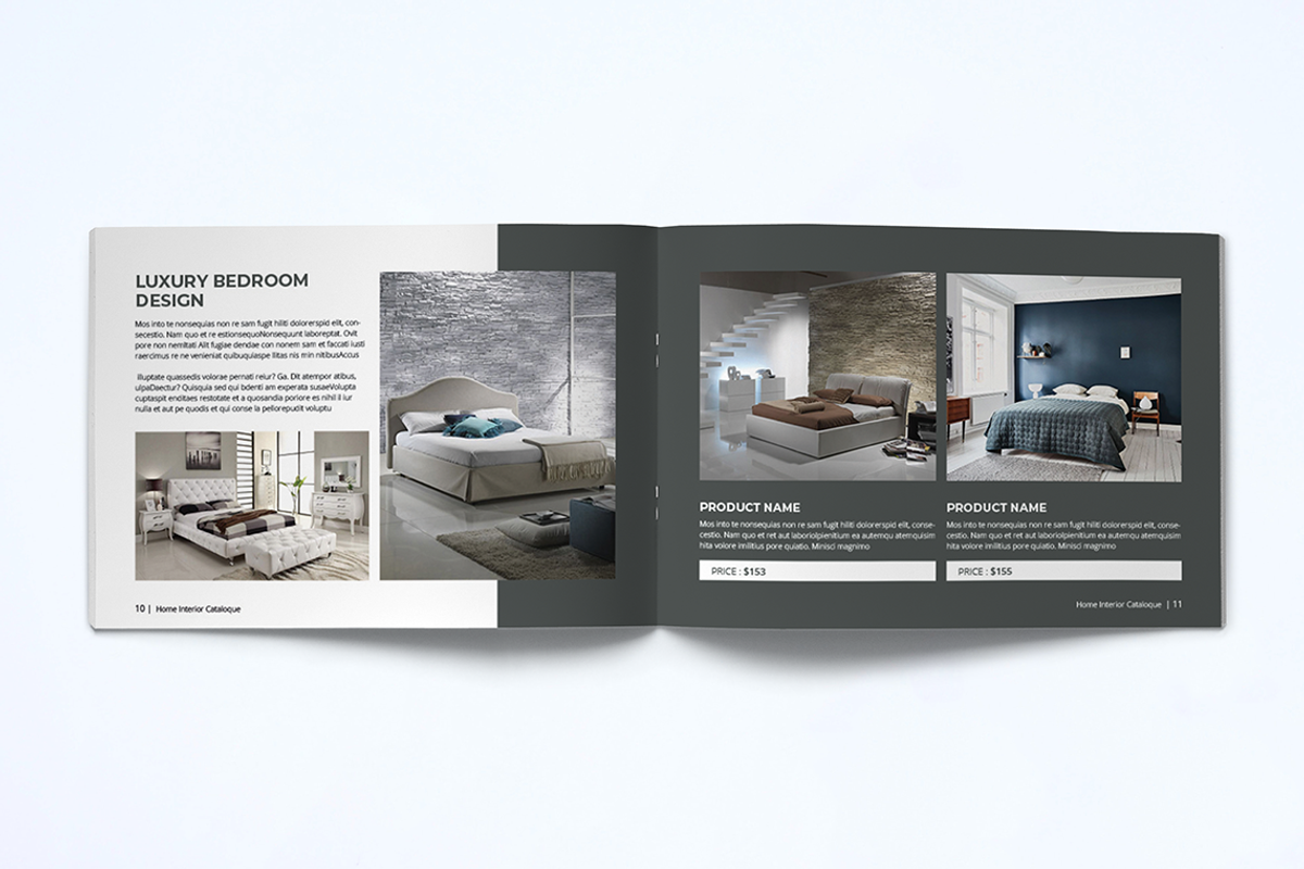 A5 Modern Catalogue Template, a Brochure Template by UnicodeID