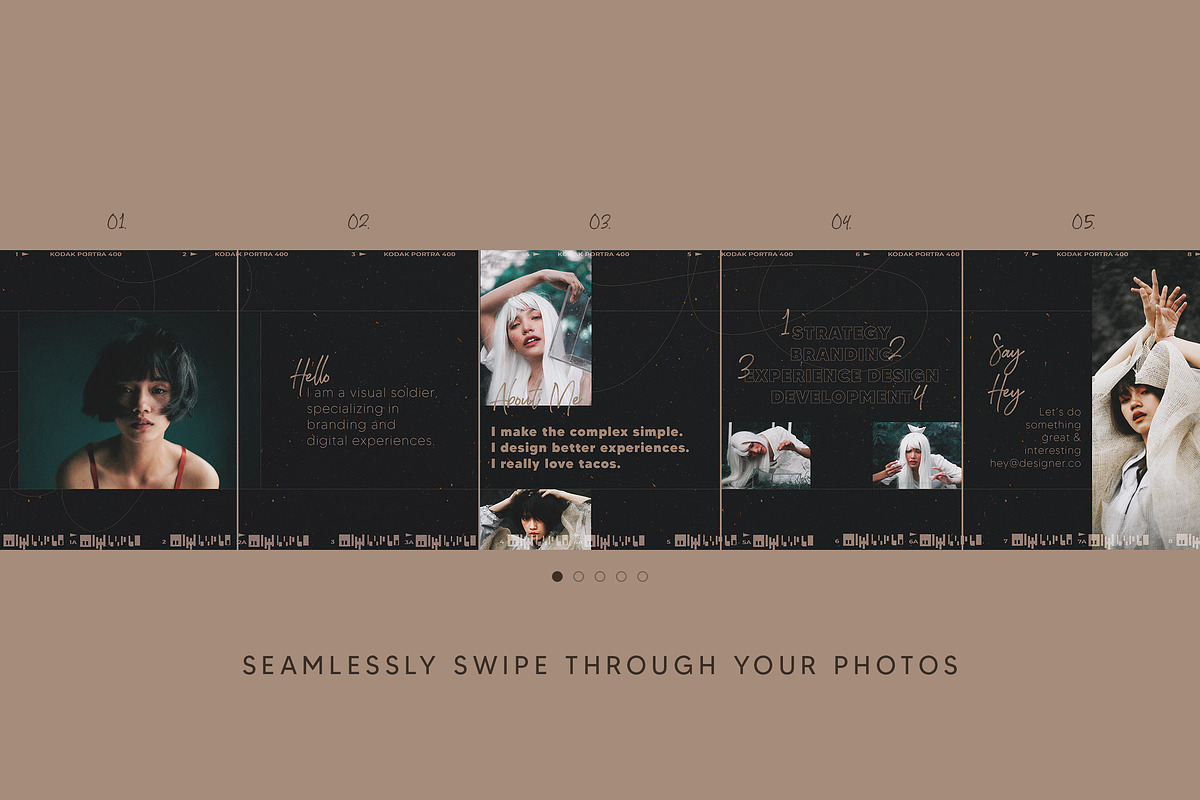 Instagram Carousel for Creators, a Social Media Template by Andrew ...